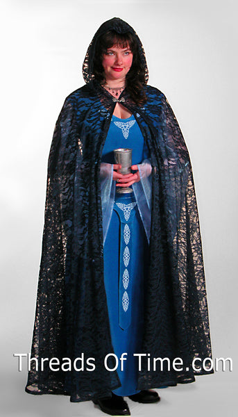 Lace Cloak - Full Length or 3/4 Length – Threads Of Time