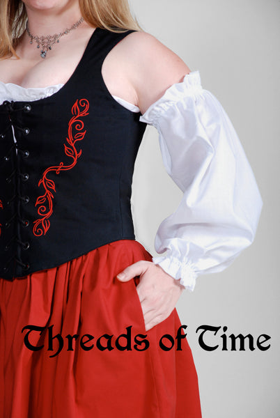 Tea Leaves Bodice – Threads Of Time